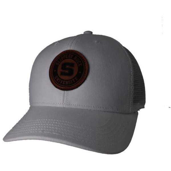 The Rock SGA Bookstore -Legacy MPS Leather Patch Snapback Hat
