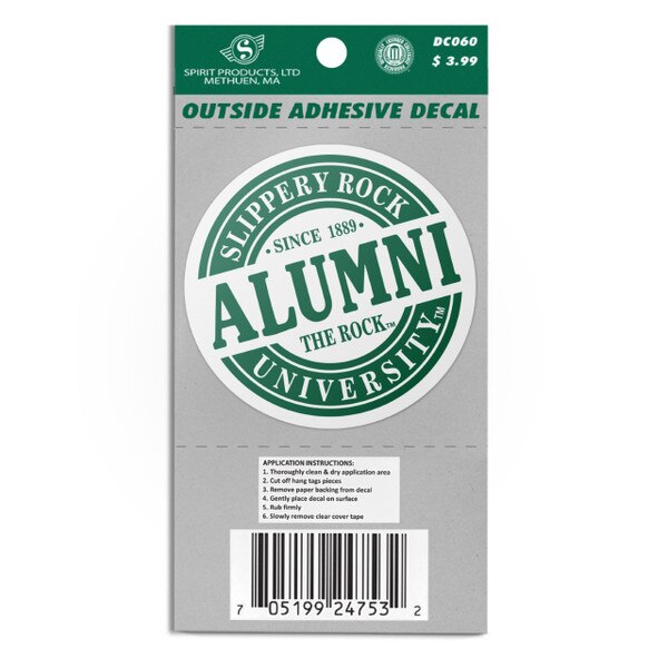 The Rock SGA Bookstore - SPIRIT 4-7" SRU Alumni Circle Decal