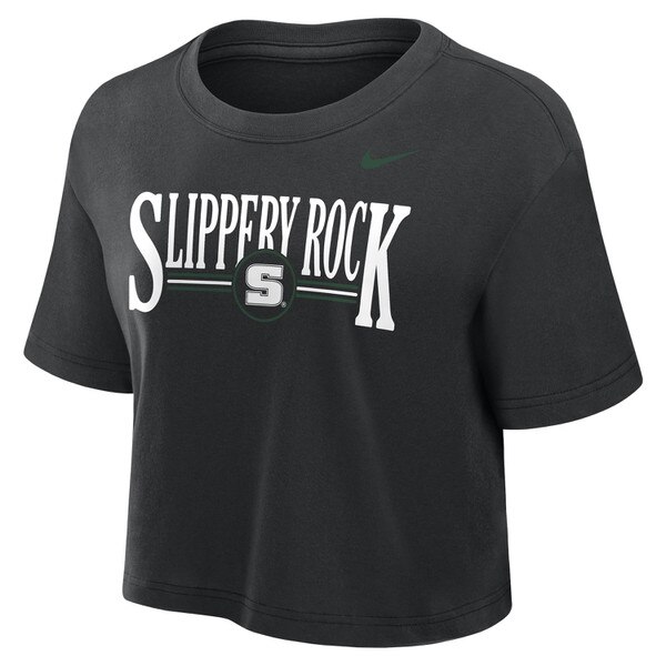 The Rock SGA Bookstore -Nike Womens Dri-Fit Crop SS T-Shirt