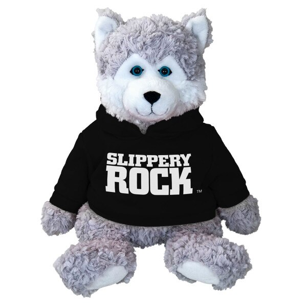 The Rock SGA Bookstore - Mascot Factory Cuddle Buddy Husky W/ Hoody